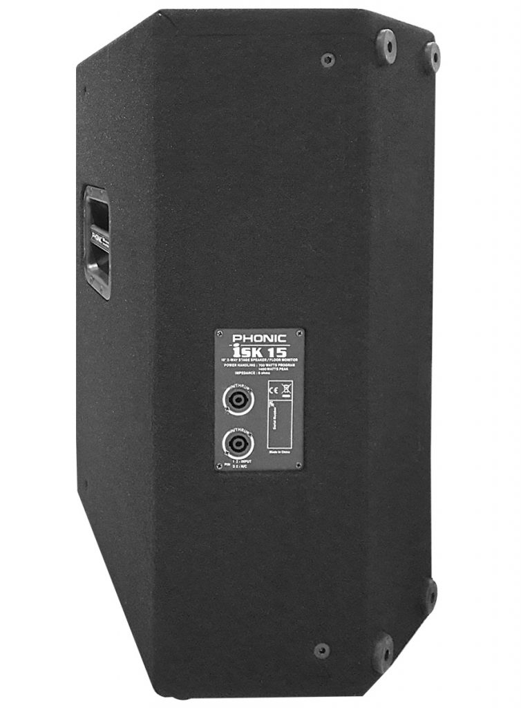 Phonic iSK 15 15″ Passive 2-Way Stage Speaker 700Watt – GW ELECTRIC SDN BHD