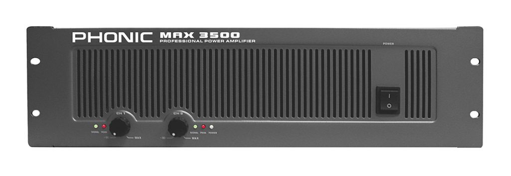 Phonic Max 3500 Plus Power Amplifier 2400 Watt – GW ELECTRIC SDN BHD