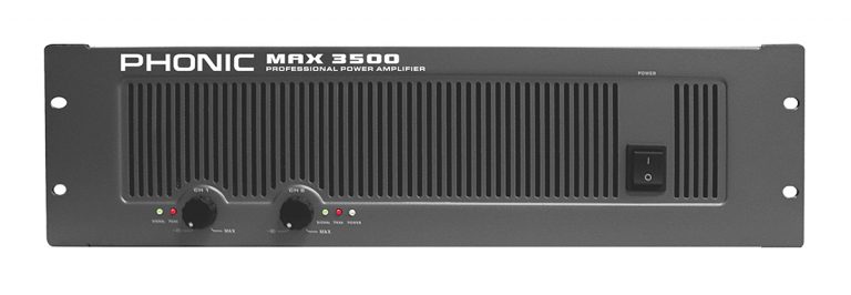 Phonic Max 3500 Plus Power Amplifier 2400 Watt – GW ELECTRIC SDN BHD