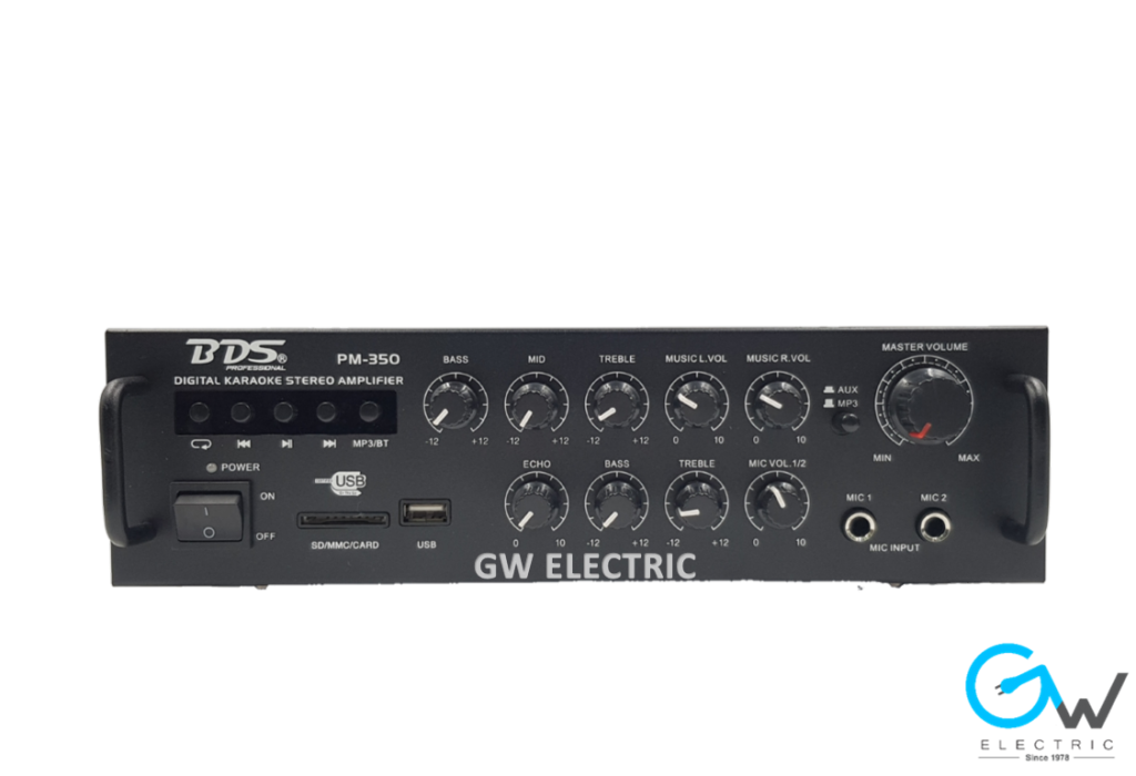 BDS Professional Amplifier PM-350 Karaoke System – GW ELECTRIC SDN BHD BDS Professional Amplifier PM-350 Karaoke System – GW ELECTRIC SDN BHD