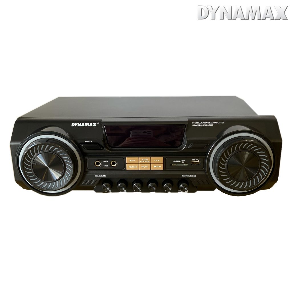 DYNAMAX 50W AV100UB Hifi Stereo AV Karaoke Receiver Amplifier – GW ...