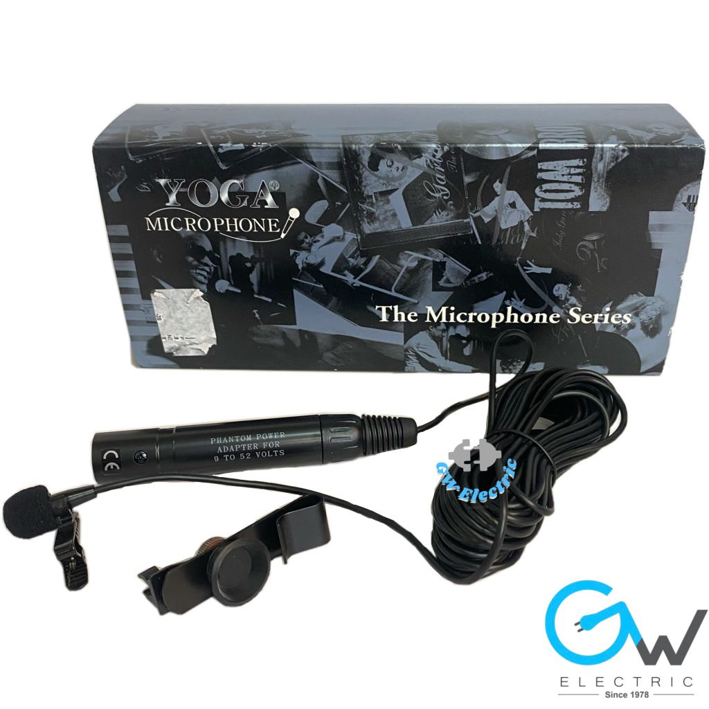 YOGA EM-700 Clip Microphone with Phantom Power – GW ELECTRIC SDN BHD